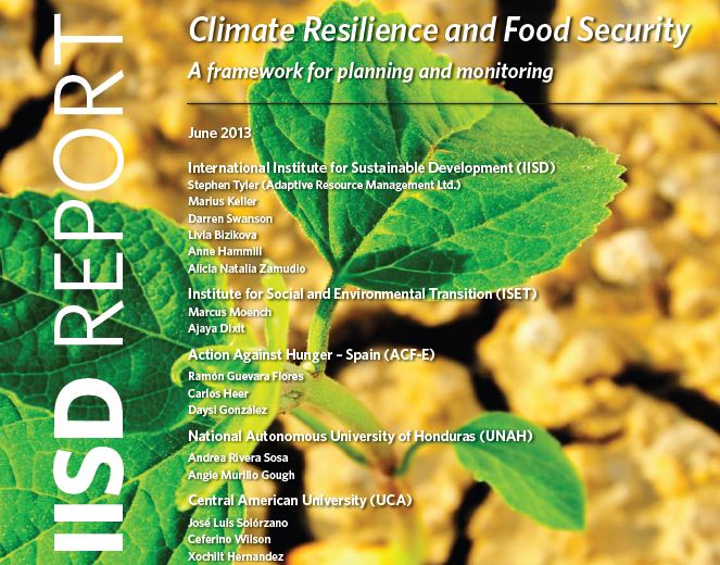 New framework will help strengthen climate resilience and food security ...