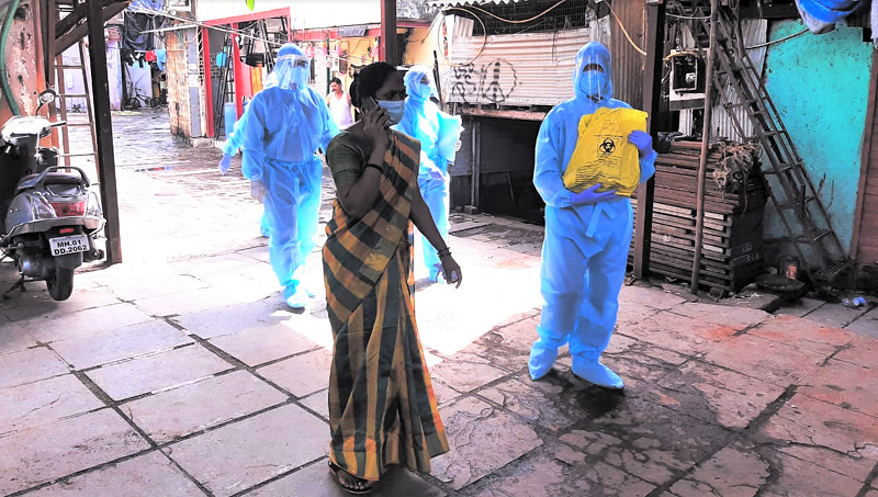 Dharavi, India: Local women help where government agencies will not, in ...